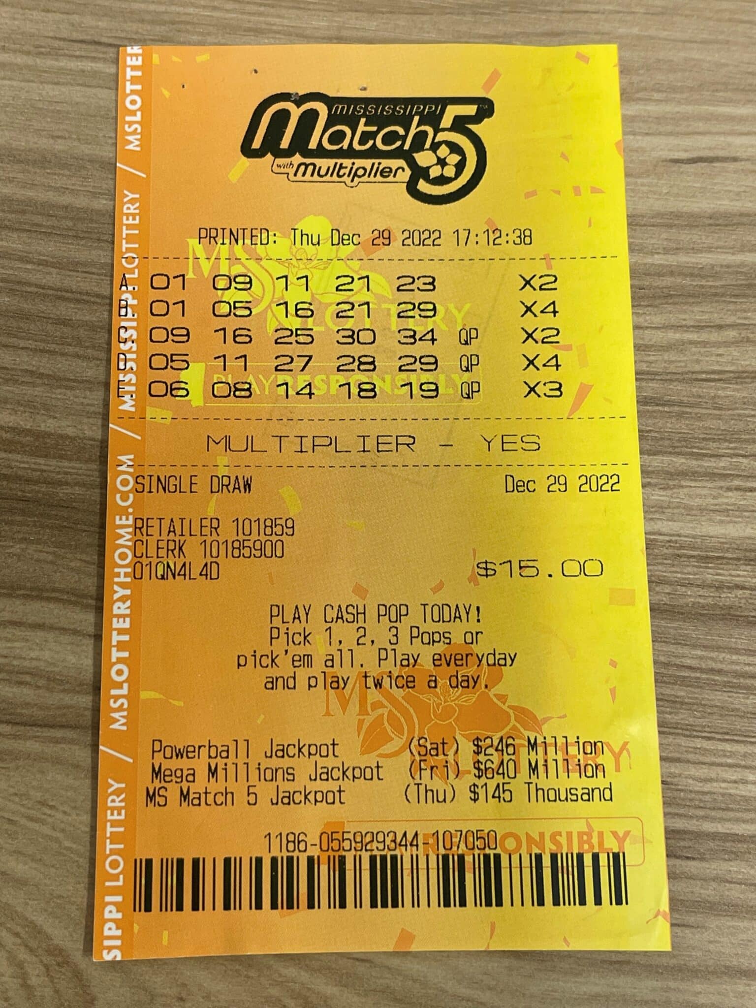 Houlka Woman Wins $800 - Mississippi Lottery