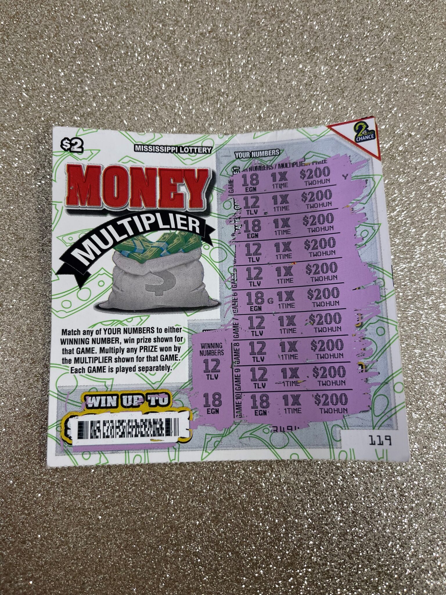 Mound Bayou Man Wins $2,000 - Mississippi Lottery