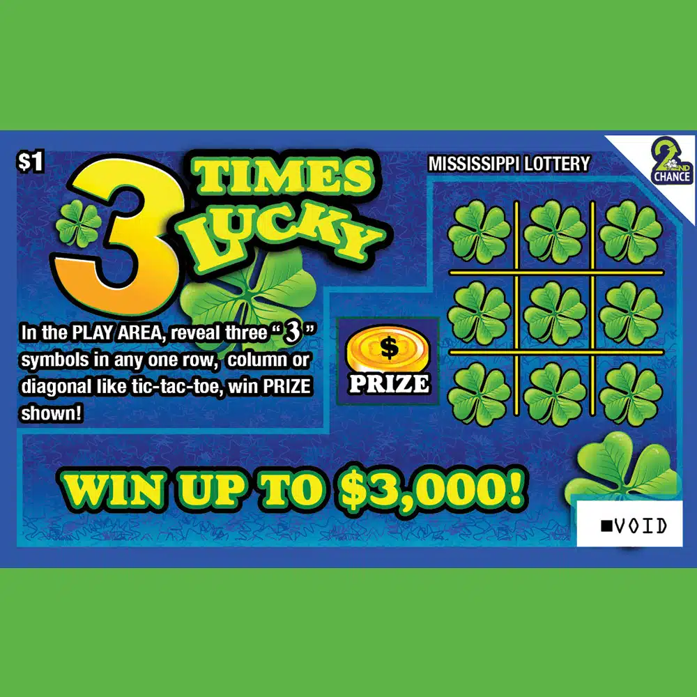 162 - 3 Times Lucky - Mississippi Lottery