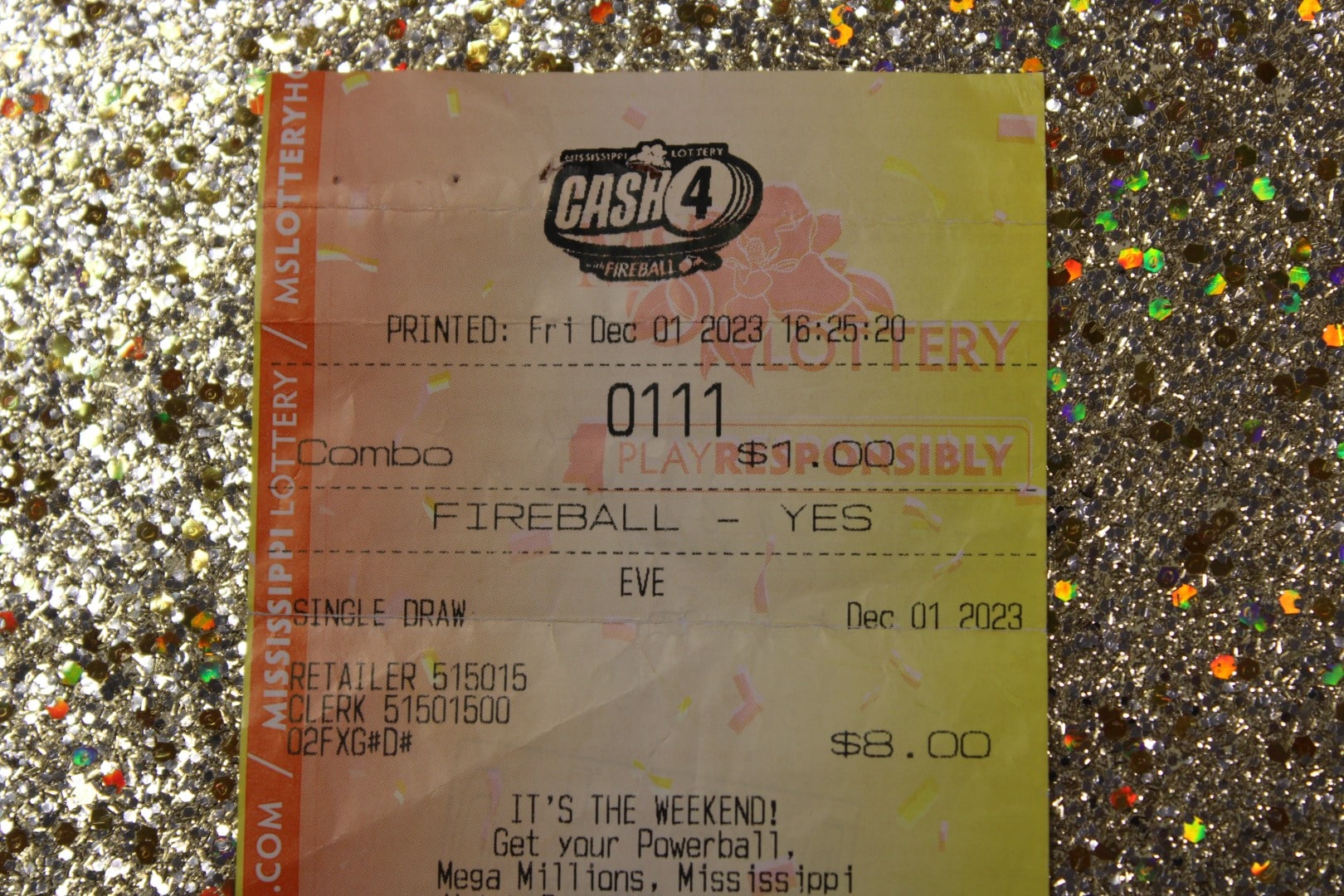 Iron City, Ga., Man Won $1,350 - Mississippi Lottery