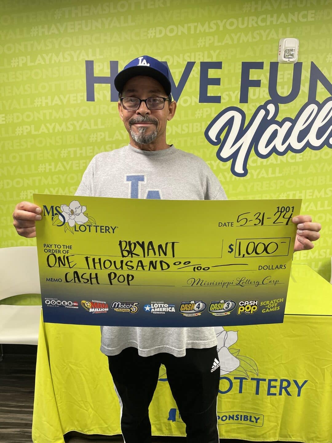 Bay St. Louis Man Won $1,000 - Mississippi Lottery