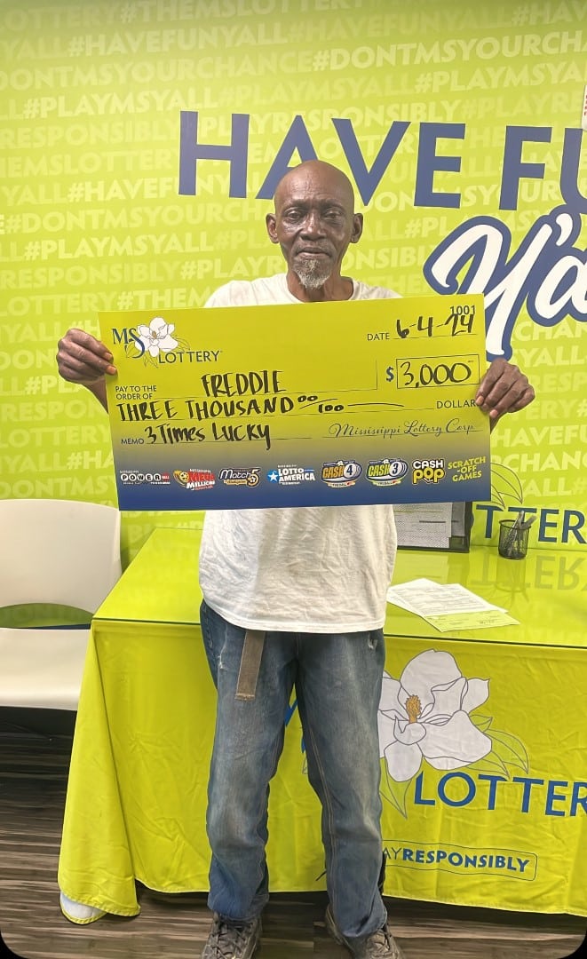 Florence Man Won $3,000 - Mississippi Lottery