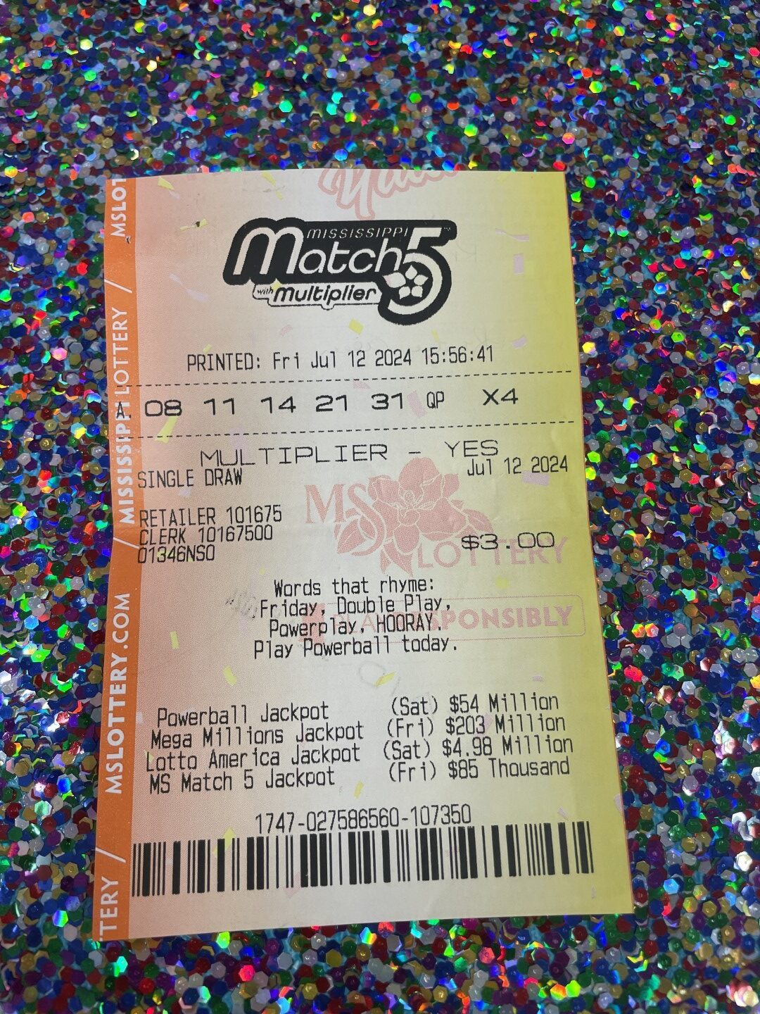 Mississippi Match 5 Archives - Mississippi Lottery